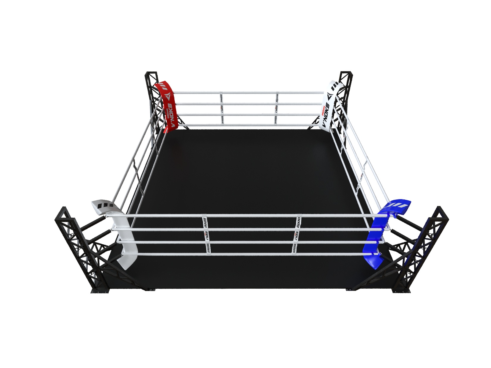 V`Noks EXO floor mounted boxing ring 5*5 m