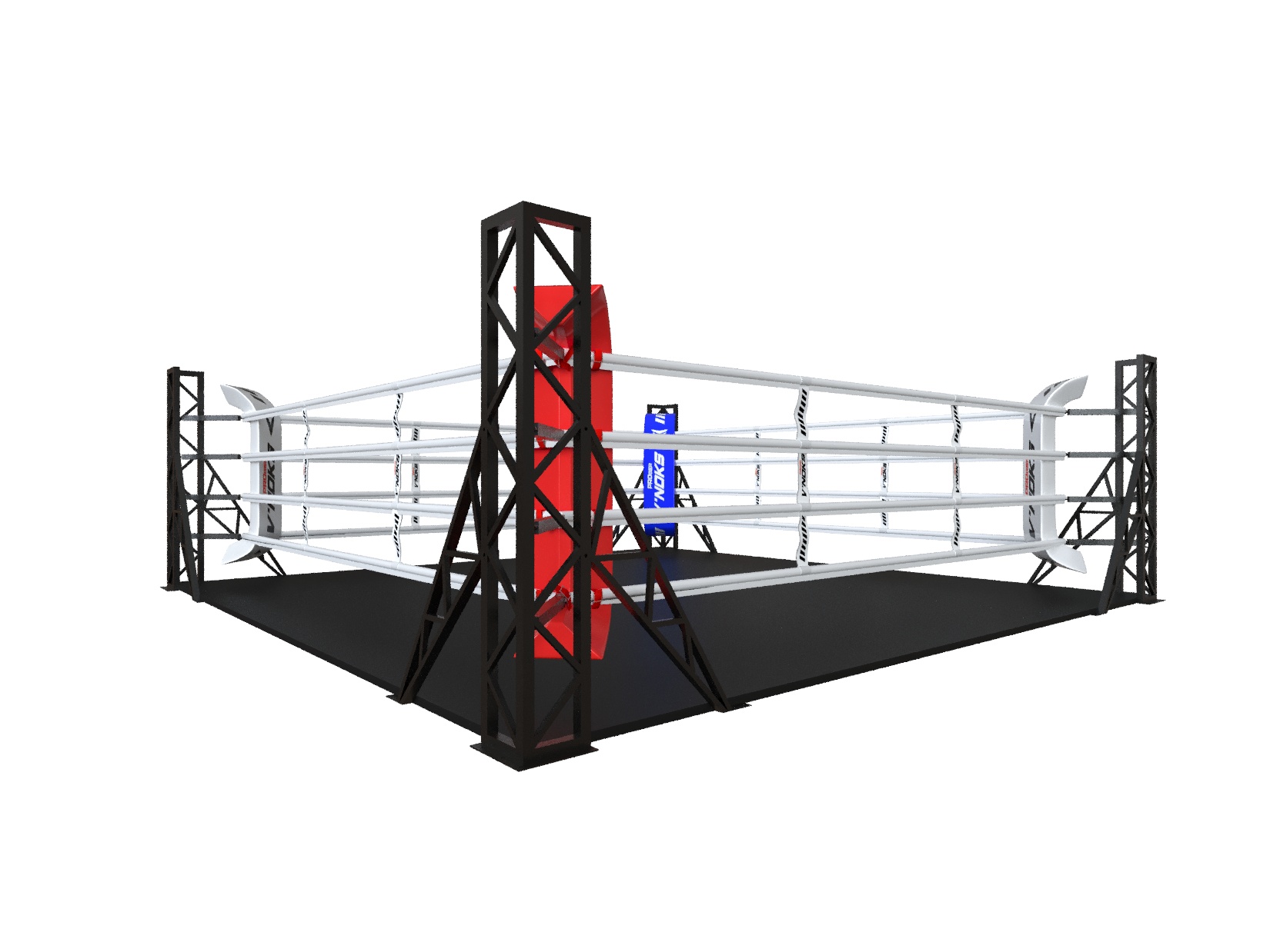 V`Noks EXO floor mounted boxing ring 5*5 m