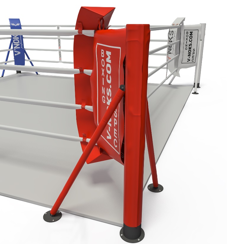 VNoks floor mounted boxing ring 6,5*6,5 meters